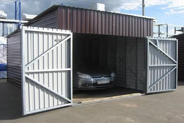 Размеры гаража из профильной трубы: как выбрать правильную трубу для строительства гаража ...