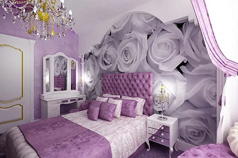 Цвета, которые сочетаются с фиолетовым: 75 идей для интерьеров (фото) – «StroyLab» – портал о ...