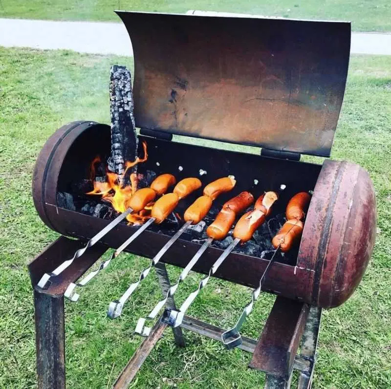 Мангалы своими руками фото: пошаговая инструкция, схема, чертежи на 120 примеров – «StroyLab ...