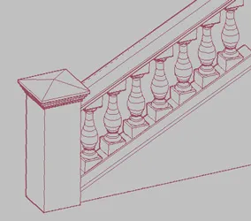 Чертежи DWG для винтовых лестниц: 3D модели архитектурных элементов для скачивания. – «StroyLab ...
