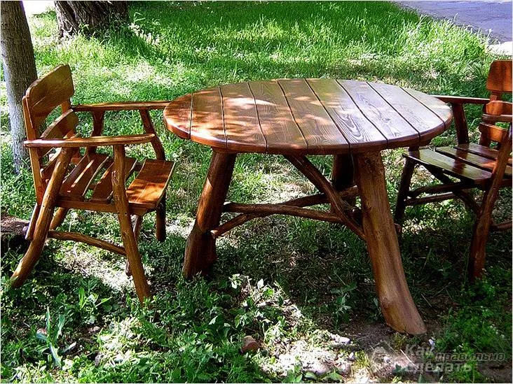 Садовая мебель своими руками – чертежи, фотографии и схемы изготовления из дерева и поддонов ...
