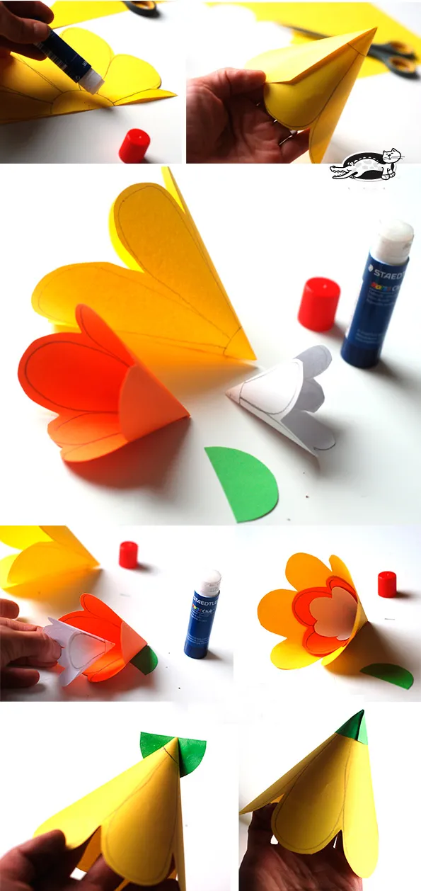 Гирлянда из бумажных кружков своими руками – создаем красивые и праздничные украшения ...